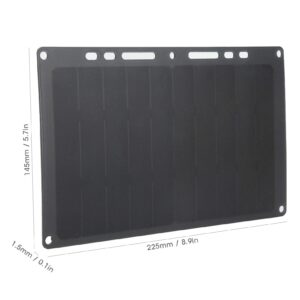 Sonew 6V 10W Solar Panel Monocrystalline Solar Charger 1700mAh Output Portable USB Charger IP65 Waterproof