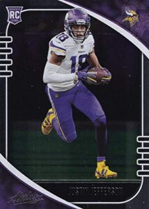 bubbacare #168 justin jefferson rc - minnesota vikings (rc - rookie card) nfl football card nm-mt c