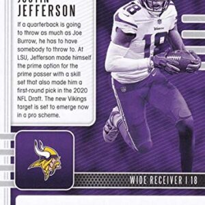 Bubbacare #168 Justin Jefferson RC - Minnesota Vikings (RC - Rookie Card) NFL Football Card NM-MT c