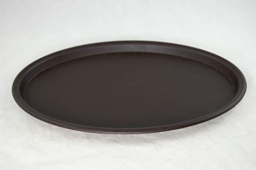 4 Mix Oval Brown Plastic Humidity Tray for Bonsai Tree - 9", 10.75", 12.5" & 14"