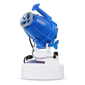 curtis dyna-fog hurricane es electrostatic corded ulv hand carry 1-gallon fogger adjustable particle size 10-50 microns