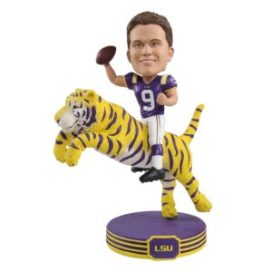 joe burrow lsu riding tiger bobblehead ncaa