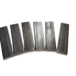 JUST WELDZ Welding Practice Coupons, 6 Pieces 1/4 inches Thick by 1-1/2 inches Wide by 6 inches long. Practice Kit For Mig, Tig, Stick, And Gas Welding.