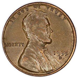 1955 D RPM Lincoln Wheat Cent Good