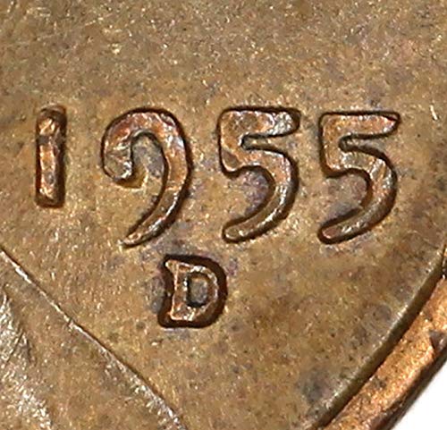 1955 D RPM Lincoln Wheat Cent Good