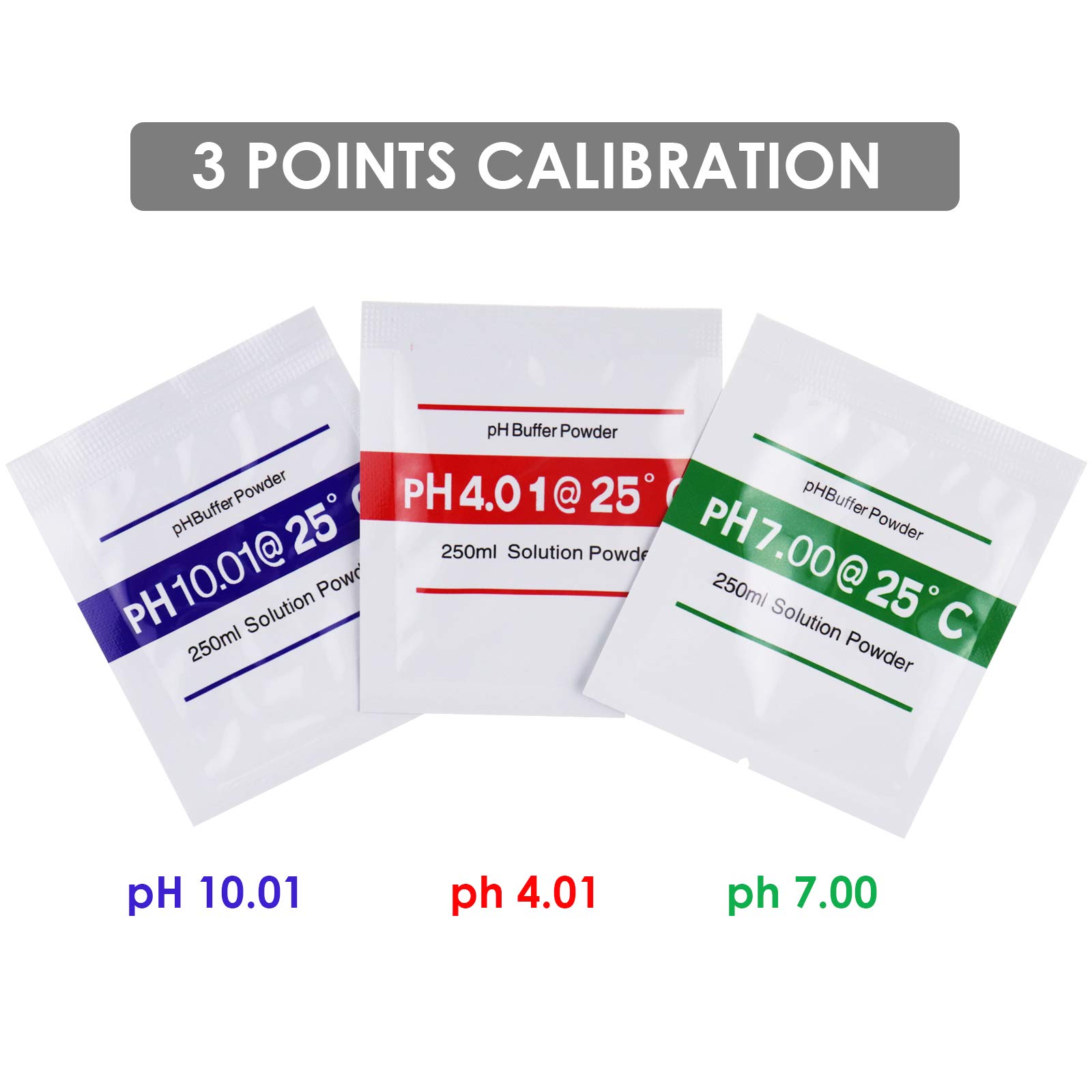 Digital Combo pH & Temperature Meter, Aquarium Thermometer pH Monitor with Automatic Calibration Function for Fish Tank Hydroponics Aquaculture Laboratory