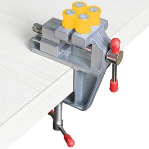 mini bench vise small table clamp universal drill press vise for diy jewelry watch repairing nuclear carving clip hobby craft repair tool