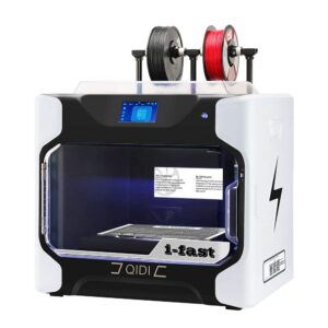 r qidi technology i fast 3d printer, industrial grade structure, with dual extruder for fast printing, super large printing size 330×250×320mm