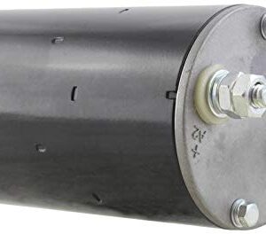 New Premium 12 Volt Snow Plow Motor Compatible with Fisher Homesteader & Western Suburbanite Snow Plow Applications 2 Post 3" Dia Replaces F-000-MM0-804 27753 74-35-10770 F000MM0804 56581 51055 10770