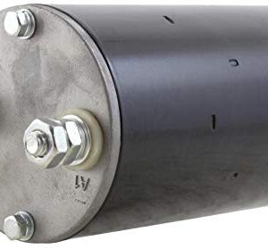 New Premium 12 Volt Snow Plow Motor Compatible with Fisher Homesteader & Western Suburbanite Snow Plow Applications 2 Post 3" Dia Replaces F-000-MM0-804 27753 74-35-10770 F000MM0804 56581 51055 10770