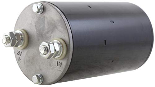 New Premium 12 Volt Snow Plow Motor Compatible with Fisher Homesteader & Western Suburbanite Snow Plow Applications 2 Post 3" Dia Replaces F-000-MM0-804 27753 74-35-10770 F000MM0804 56581 51055 10770