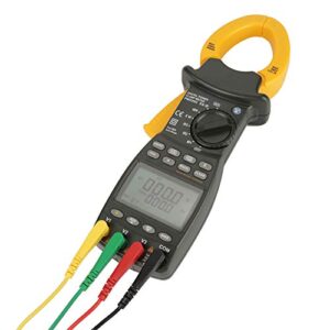 jeanoko professional clamp meter ms2203 3-phase digital multimeter power factor clamp meter digital clamp meter