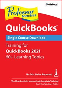 professor teaches quickbooks 2021 [pc download]