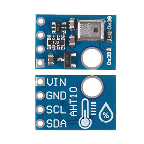 AITRIP 5pcs AHT10 High Precision Digital Temperature and Humidity Sensor Measurement Module I2C Communication Replace DHT11 SHT20 AM2302