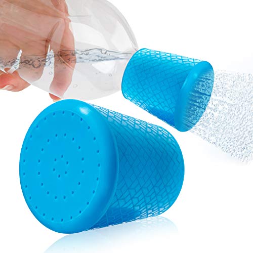 IMPRESA [2 Pack] Bottle Attachment for Outdoor Water Sprayer Accessory for Dogs, Hiking, Beach, and Camping, Removes Sand, Dirt, and Mud – Fits Most Plastic Water or Soda Bottles from 16oz to 2 liters