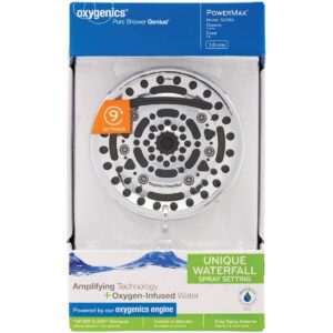 Oxygenics Powermax Fixed Chrome Shower Head Model 52288