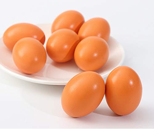 Wooden Eggs Fake Eggs Dummy Eggs Nest Eggs Help Laying Hen Agricultural Tool Eggs for Nesting Box