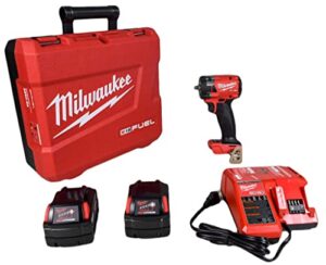 milwaukee 2854-22 m18 fuel gen-3 18v li-ion 3/8 in. compact impact wrench kit