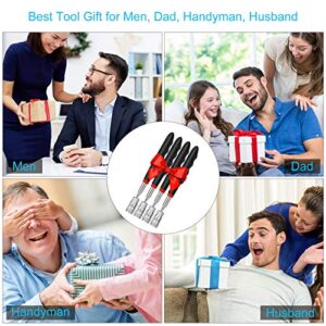 Magnetic Pick Up Tool, Telescoping Pickup Tool with LED Light, Magnetic Retrieval Tool for Hard to Reach Places, Magnet Sticks, 8LB, Gifts For Men, Dad, Handyman, Husband