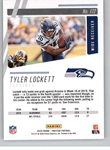 2020 Panini Prestige #172 Tyler Lockett Seattle Seahawks NFL Football Card NM-MT