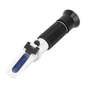 T angxi Sugar Refractometer Test Meter, Handheld Sugar Test Meter Refractometer 0-20% Brix Meter with Accurant Index for Automatic Temperature Compensation