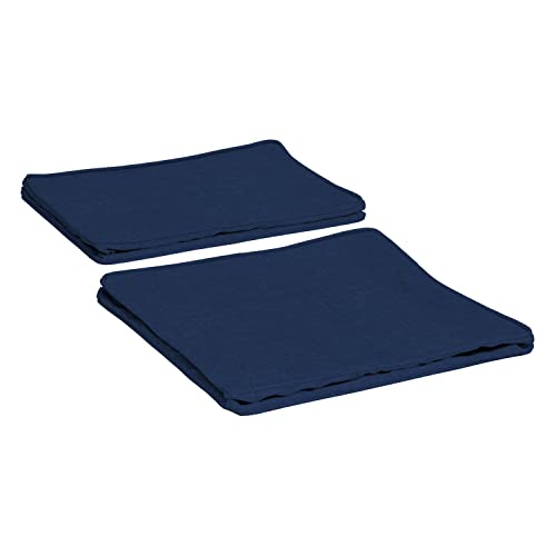 Arden Selections ProFoam Essentials Outdoor Deep Seating Cushion Set 24 x 24, Sapphire Blue Leala