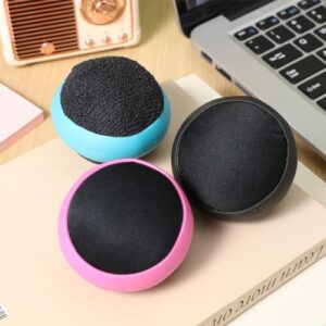 3pcs Screen Cleaning Ball Computer Screen Cleaning Pad Screen Cleaning Tools Computer Cleaning Ball Glass Cleaner Pad Laptops Practical Clean Tool Silk Screen Fingerprint Dad Fiber