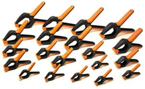 wen cla200 20-piece spring clamp set with 3/4-inch, 1-inch, 2-inch and 3-inch clamps