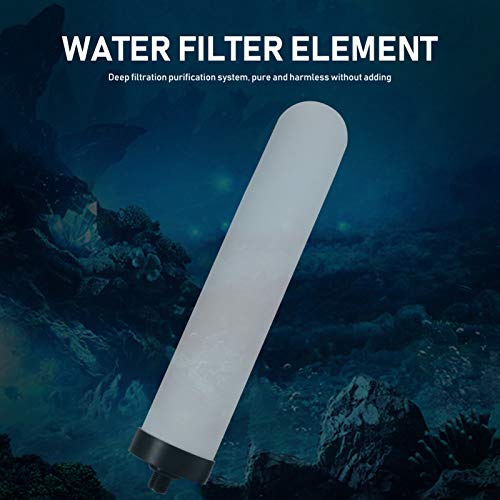 Baluue Ceramic Filter Candle Water Filter Replacement Cartridges Ceramic Water Filter Cleaning Tool