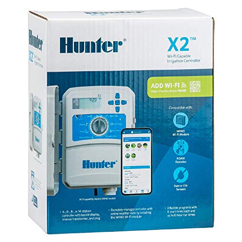 Hunter Industries Hydrawise X2 8-Station Outdoor Irrigation Controller