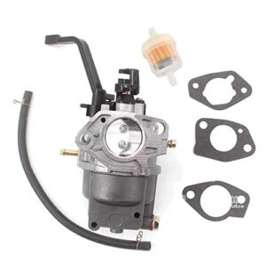 shnile carburetor compatible with generac xt8000e 6433-0 6434-0 420cc 8000 10000 watt gas generator carb