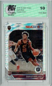 darius garland 2019 nba hoops #251 pulsar premium stock rookie card pgi 10