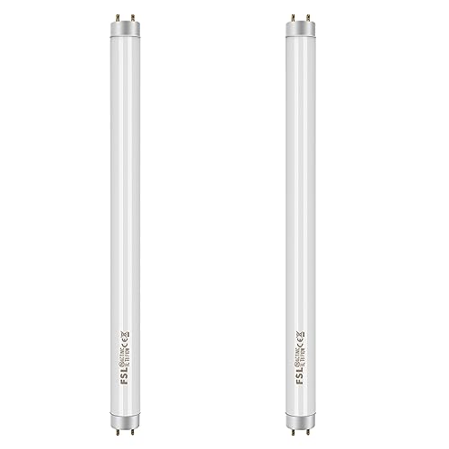 Bug Zapper Light Bulbs, Replacement Bulbs for 20W Electric Mosquito Zapper, 2 Pack 13'' 10W UV T8 Fluorescent Light Tube Replacement for 20W Indoor Outdoor Electronic Insect Pest Zapper Lamp Killer