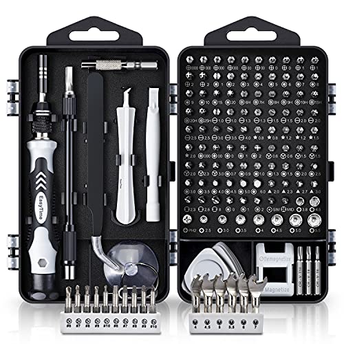 Precision Screwdriver Set, 138 in 1 Professional Computer Repair Tool Kit with 117 Bit, Compatible for Laptop, PC, Tablet, iPhone, MacBook, iPad, PS4, Xbox, RC Car and electronics