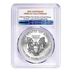 2016 American Silver Eagle $1 MS-70 PCGS