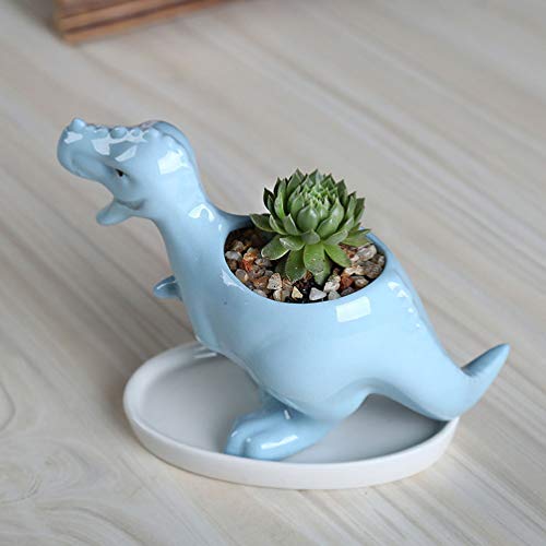 1PC Resin flower pot ceramic cactus pots Desk Flower Pot ceramic vases for flowers Container Holder bonsai plant pot Ceramics plant pot ceramic nursery pots animal Basin holder