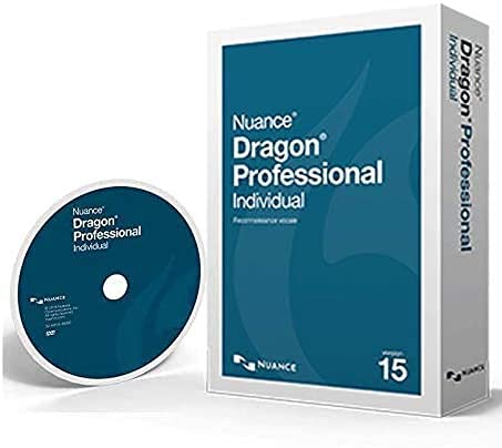 Dragon Professional Individual 15, Voice Recognition –PC Disc /DVD