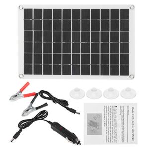 solar panel 100w c output,portable solar cell panel 100w monocrystalline 12/24v usb output, lightweight portable solar panel for car trailers yacht