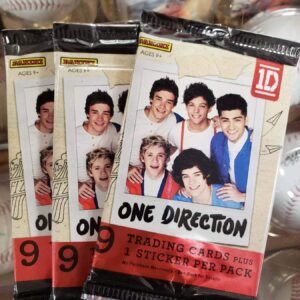 Lot of 3 Packs 2013 Panini One Direction Trading Cards & Stickers Sealed NOS