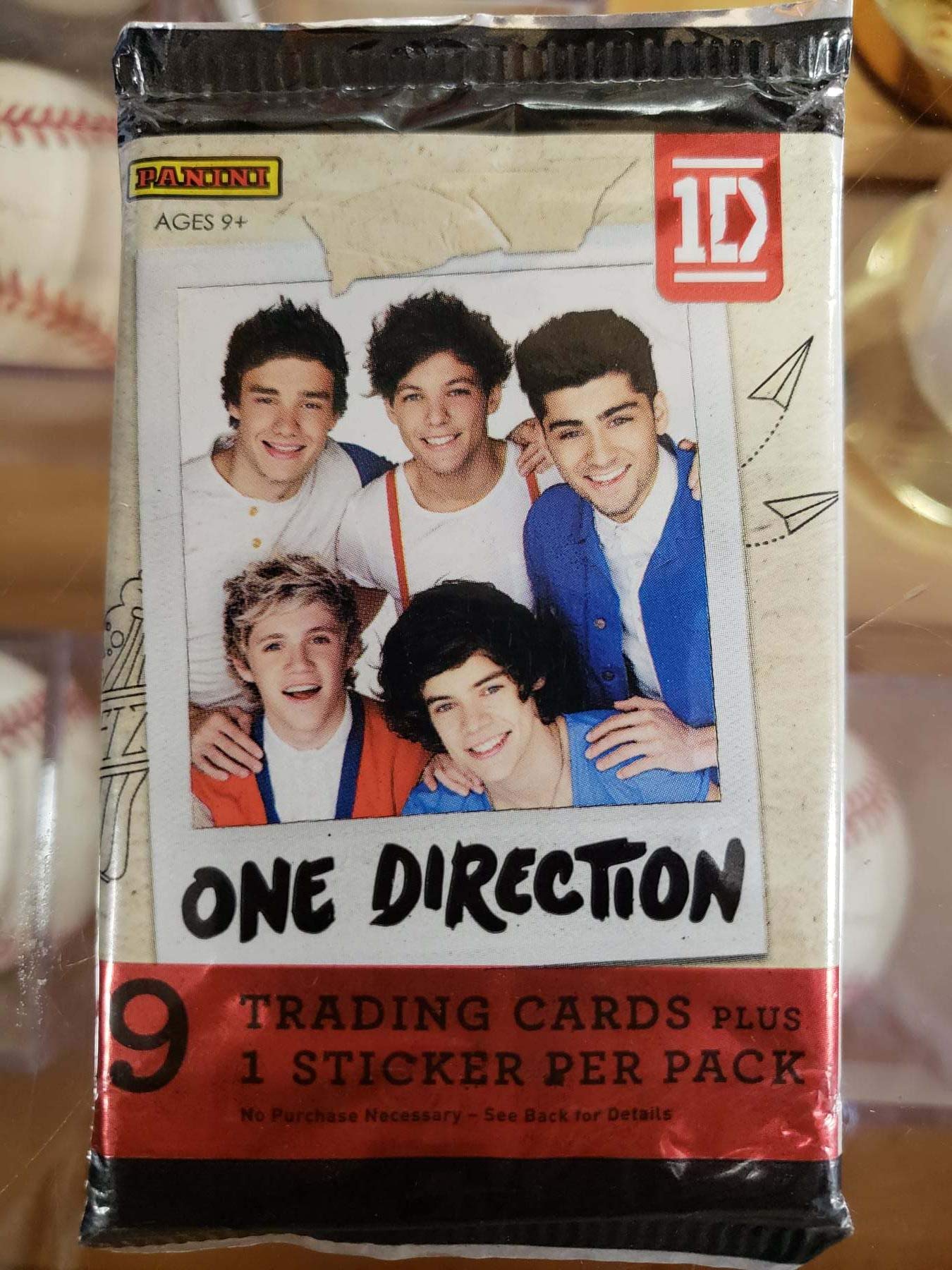 Lot of 3 Packs 2013 Panini One Direction Trading Cards & Stickers Sealed NOS