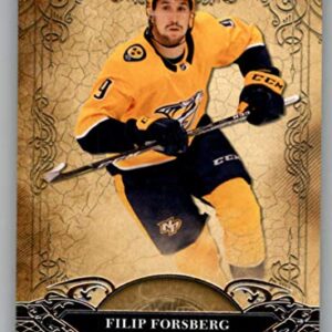 2020-21 Upper Deck Artifacts #22 Filip Forsberg Nashville Predators Official NHL Hockey Trading Card From The UD Company in Raw (NM Near Mint or Better) Condition