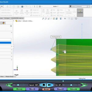 SOLIDWORKS 2021: Advanced Parts and Assemblies – Video Training Course