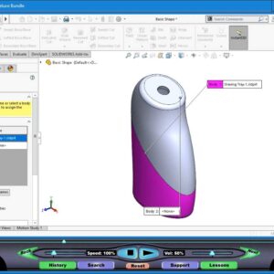 SOLIDWORKS 2021: Advanced Parts and Assemblies – Video Training Course