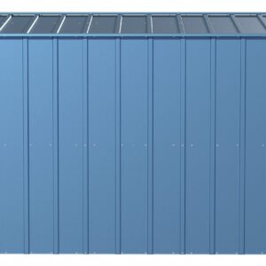 Arrow Classic Steel Storage Shed, 8x8, Blue Grey