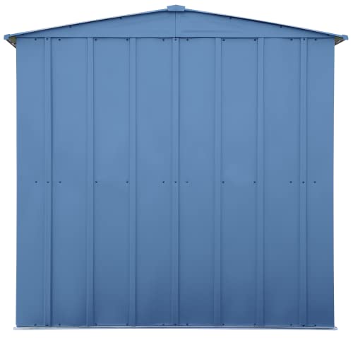 Arrow Classic Steel Storage Shed, 6x7, Blue Grey