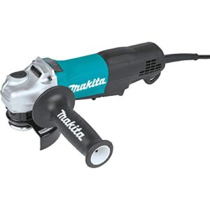 makita ga5052 4-1/2" / 5" paddle switch angle grinder, with ac/dc switch