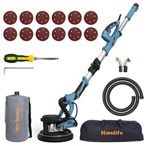 drywall sander，handife 800w electric foldable wall sander