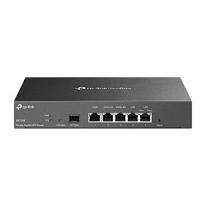 tp-link er7206 multi-wan professional wired gigabit vpn router increased network capacity spi firewall omada sdn integrated load balance lightning protection