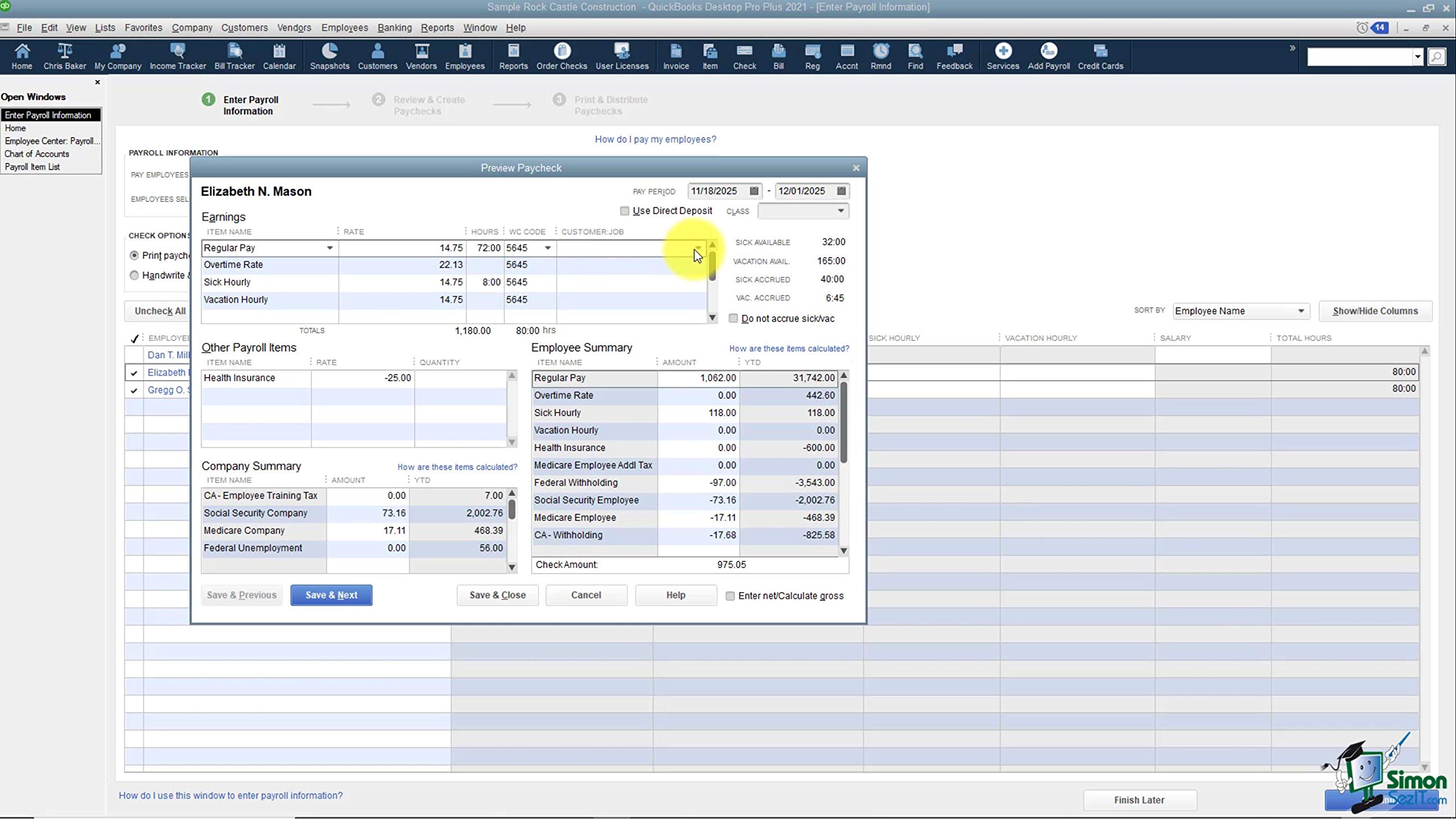 QuickBooks® Pro 2021 Tutorial: QuickBooks Training DVD for QuickBooks 2021 (Pro Edition)