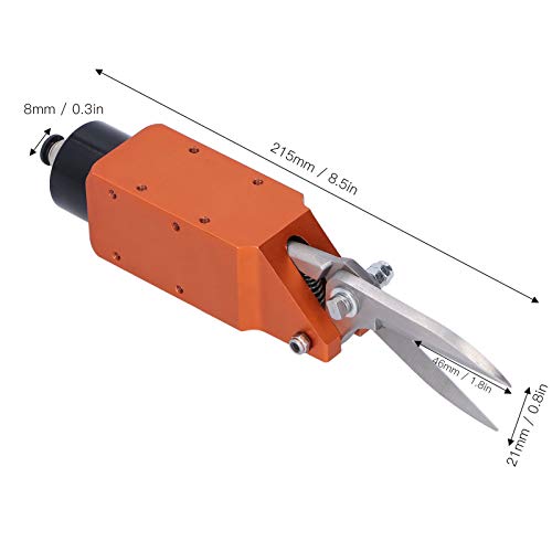 Air Nipper Pneumatic Scissors Metal Sheet Shear Gauge Cutting Machine AM‑10‑100S